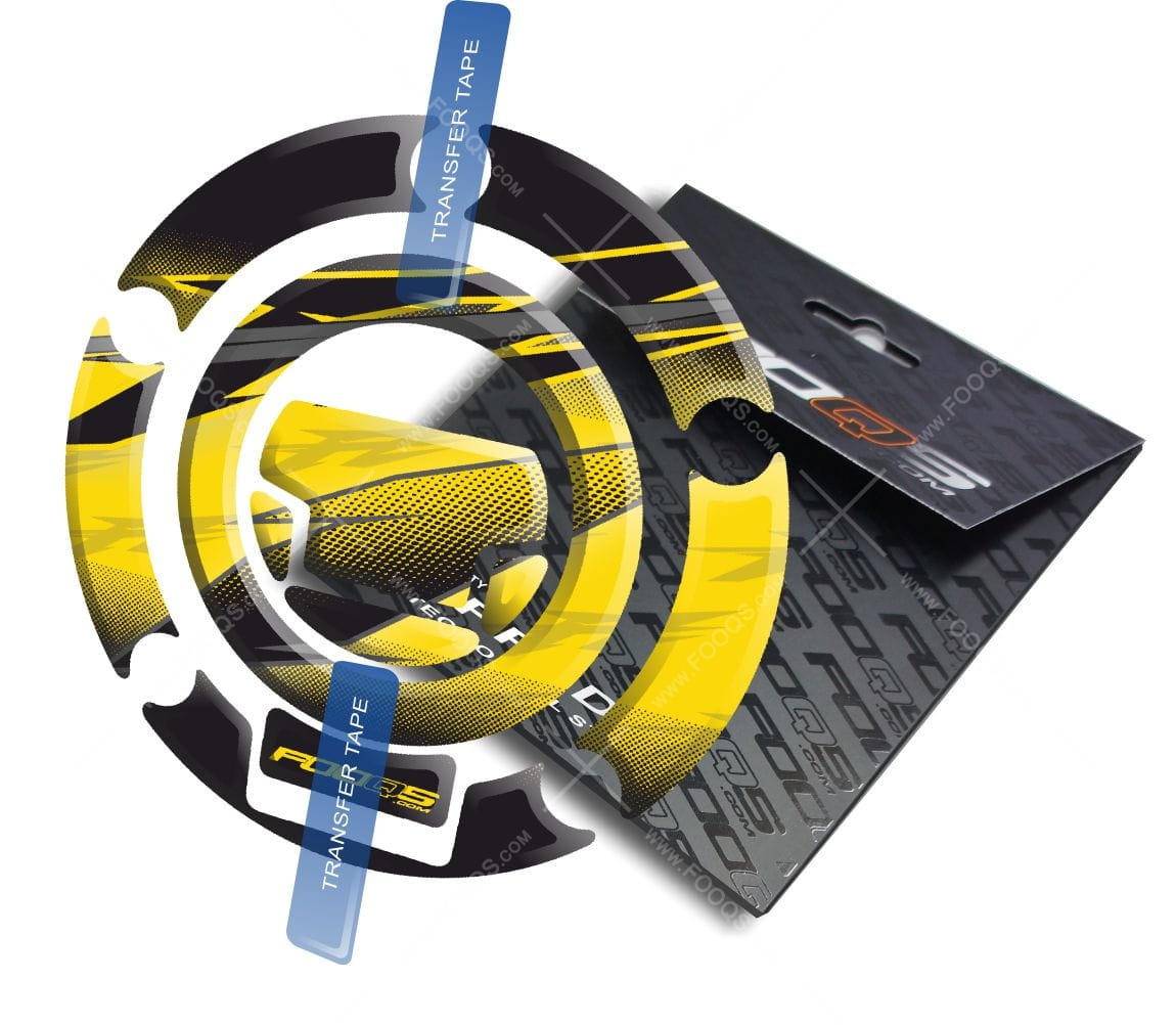 Cappad Yamaha FZ1 T1 yellow sticker