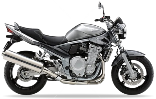 Suzuki GSF 1250 N Bandit 2008 grey YHG fooqs stickers oem decals ...