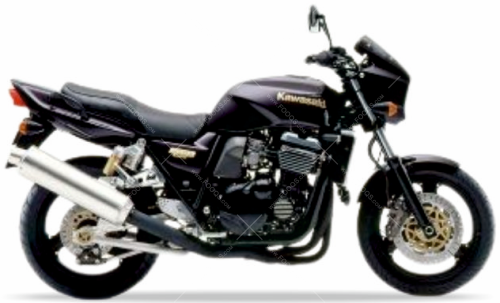 Kawasaki ZRX 1100 2000 black motor stickers oem parts oryginal ...