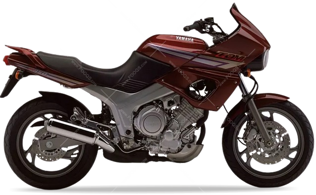 Yamaha Tdm 850 1995 dark red fooqs motorcycle decals naljepnice ...