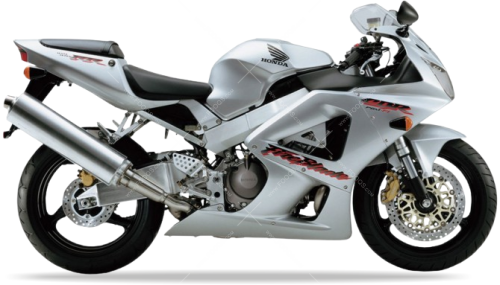 Honda CBR 929 RR Fireblade 2001 zilver NH146 stickers Fooqs.com